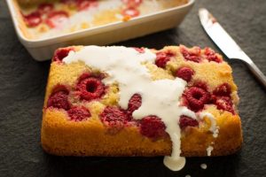 Raspberry Sponge Puddings - Graham's Family Dairy