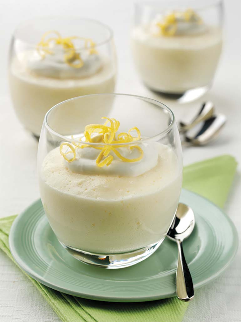 Quark and Lemon Mousse - Graham's Family Dairy