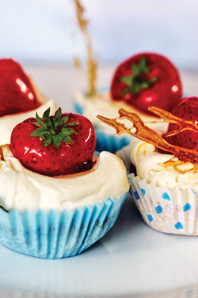 Very Fancy Strawberry Tarts with Toffee Strawberries - Graham's Family ...