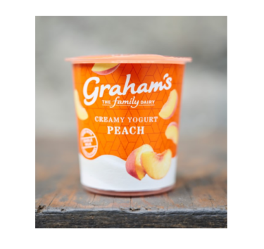 Peach Yogurt - Graham's Family Dairy
