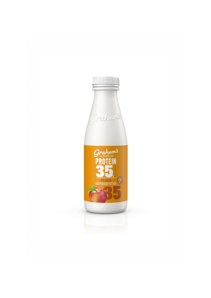 Protein 35 Yogurt Drink Peach - Graham's Family Dairy