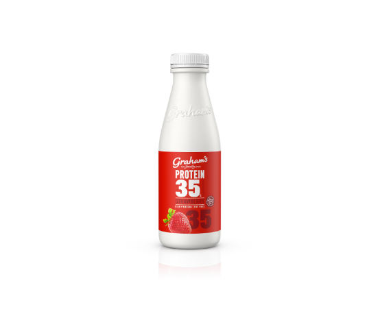 Protein 35 Yogurt Drink Strawberry - Graham's Family Dairy Protein 35 Yogurt Drink Strawberry - Graham's Family Dairy