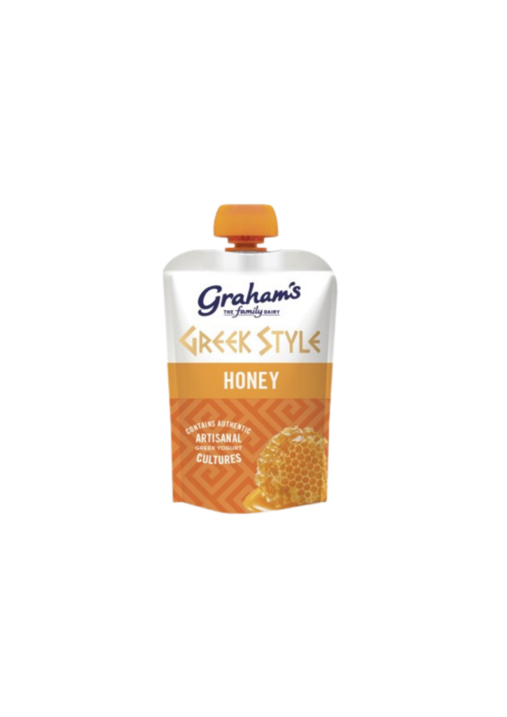Greek Yogurt Pouch - Honey - Graham's Family Dairy